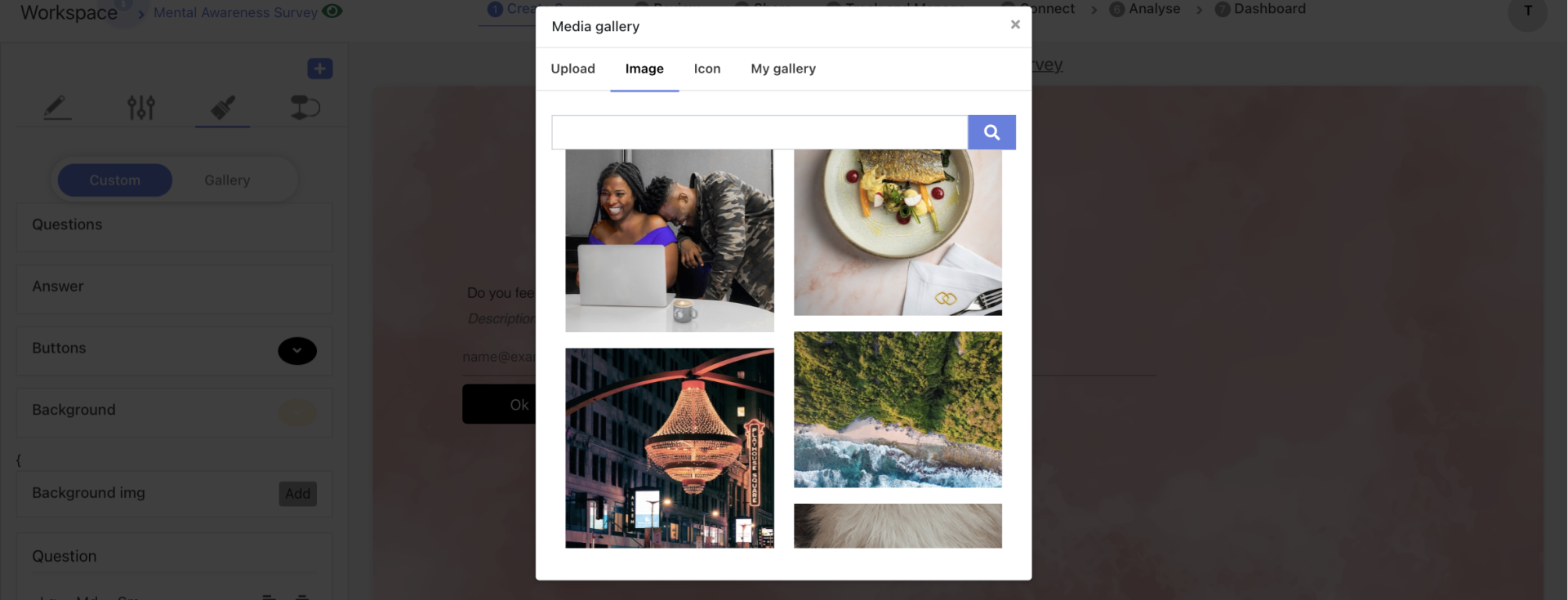 Text Box Matrix - SurveyPoint