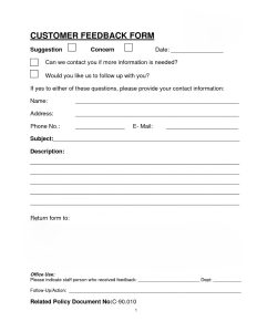 Get Actionable Feedback Form with This Step-by-Step Guide